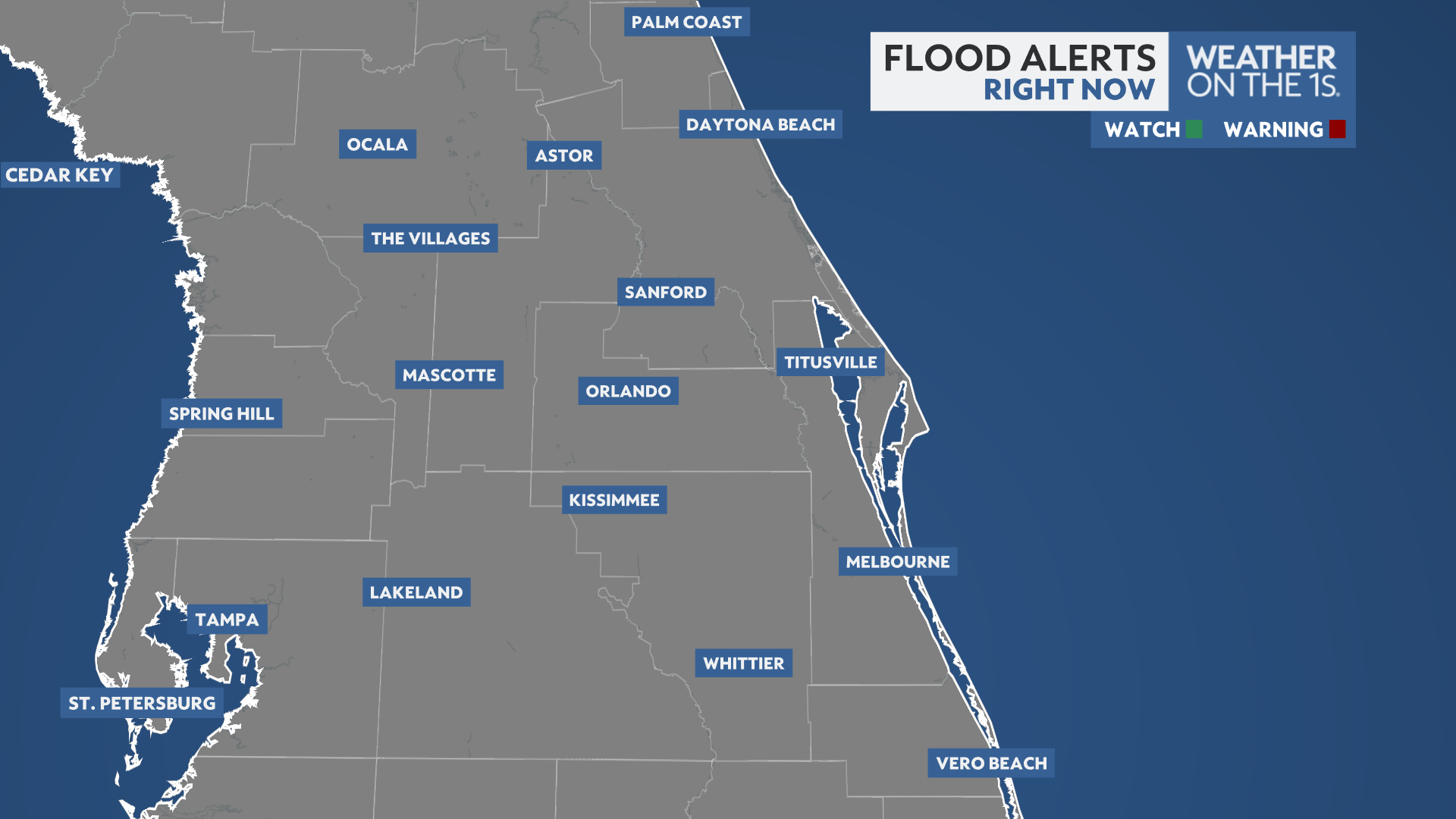 Central Florida Flood Watches expire