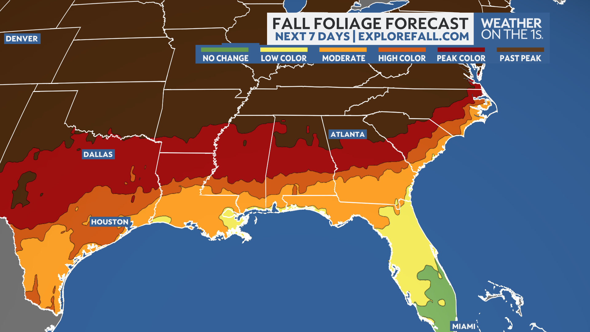 Fall foliage forecast
